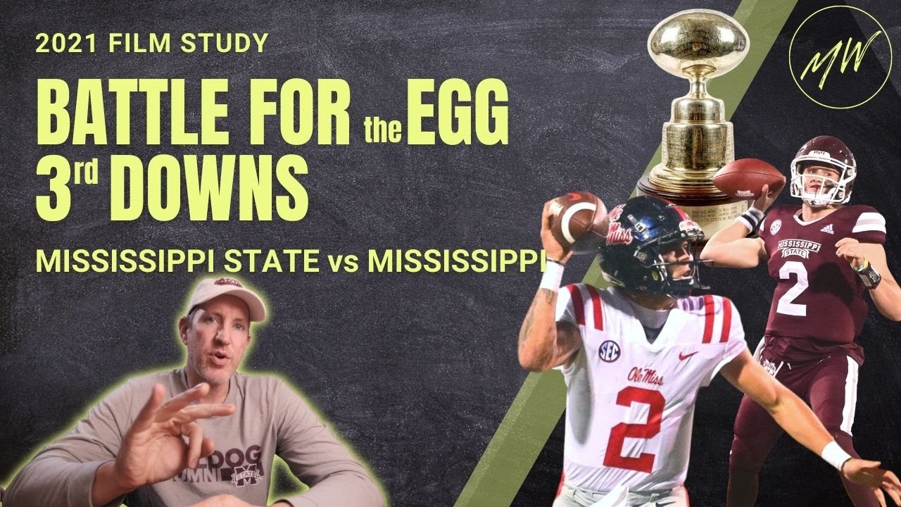 Film Study • 3rd Downs KEY to Mississippi def. Mississippi State - YouTube