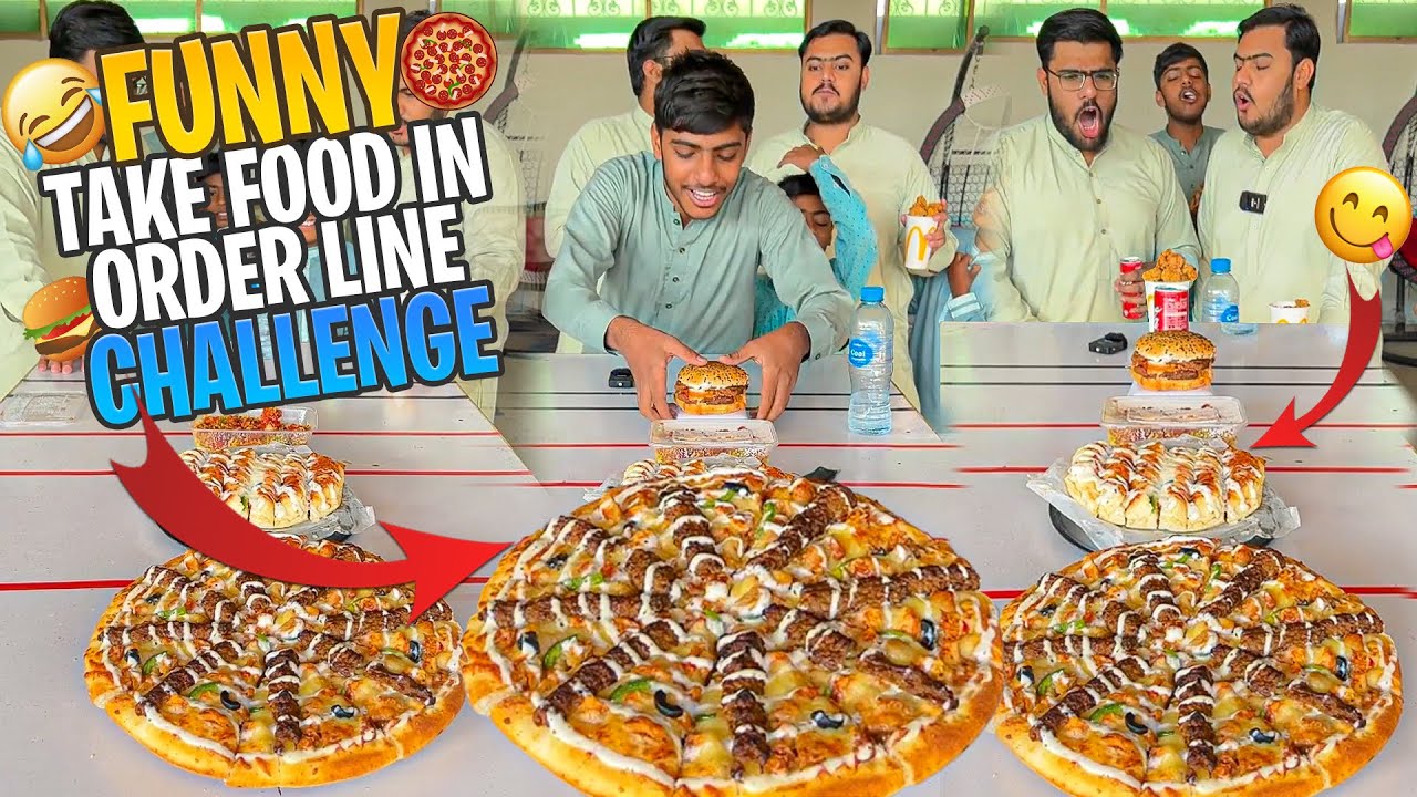 Take the fast food in order line - YouTube