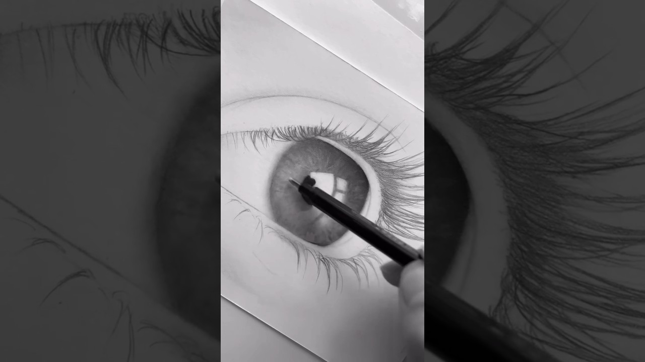 how to draw lens eyes #artisticchannel #artchallenge #sketch #artist ...