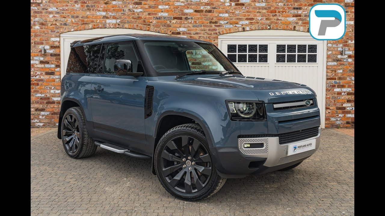 2023/23 LAND ROVER DEFENDER 90 HARD TOP SE 3.0 D250 IN TASMAN BLUE WITH ...
