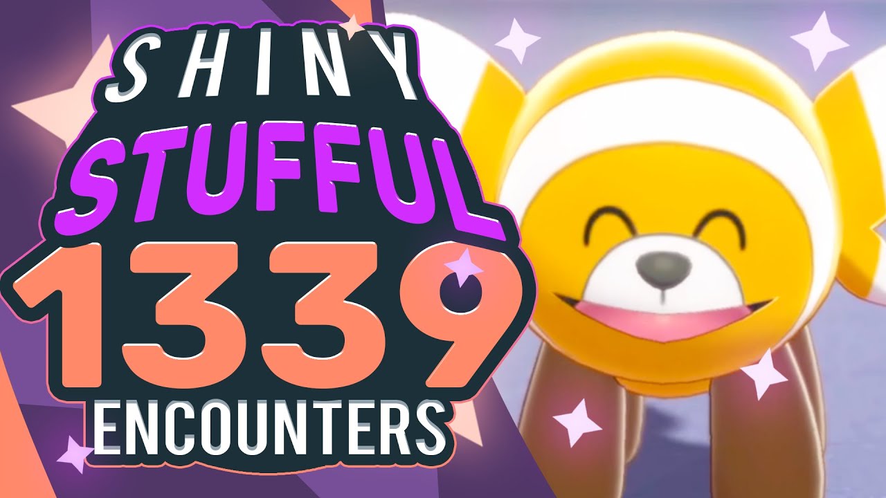SHINY STUFFUL IN 1339 ENCOUNTERS | Pokemon Sword and Shield Shiny ...
