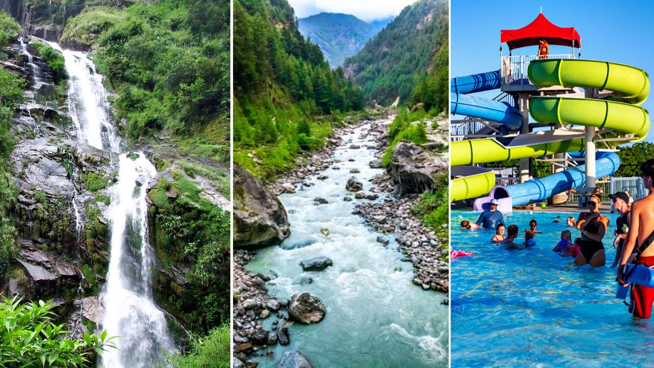 Nepali Waterfall, River And Pool - YouTube