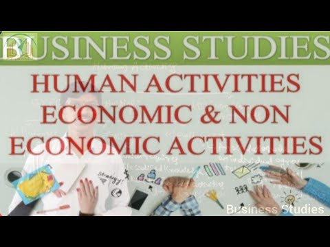 Ch 1 | Economic & Non Economic Activities | Class 11 - YouTube