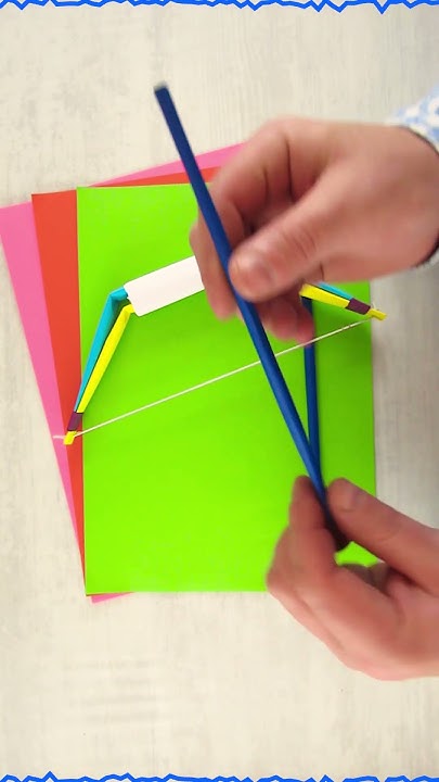 Origami Bow And Arrow How To Make Paper Bow And Arrow Youtube