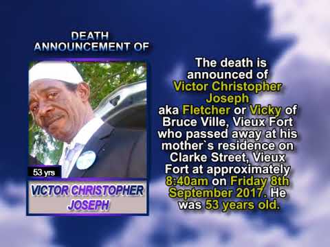 Victor Christopher Joseph SHORT - YouTube