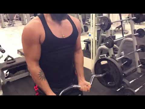 BİCEPS CURL - ÖN KOL HAREKETİ Z BAR İLE