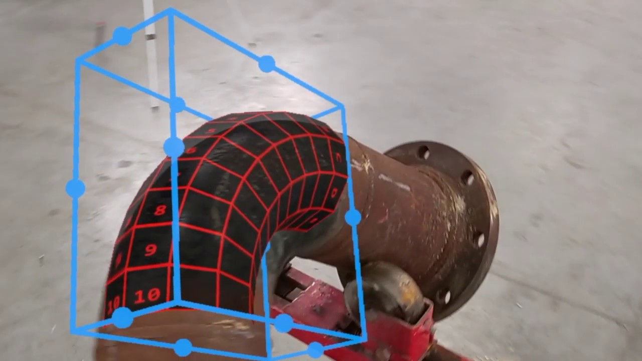 HoloGrid - a mixed reality application to create 3D grids - YouTube