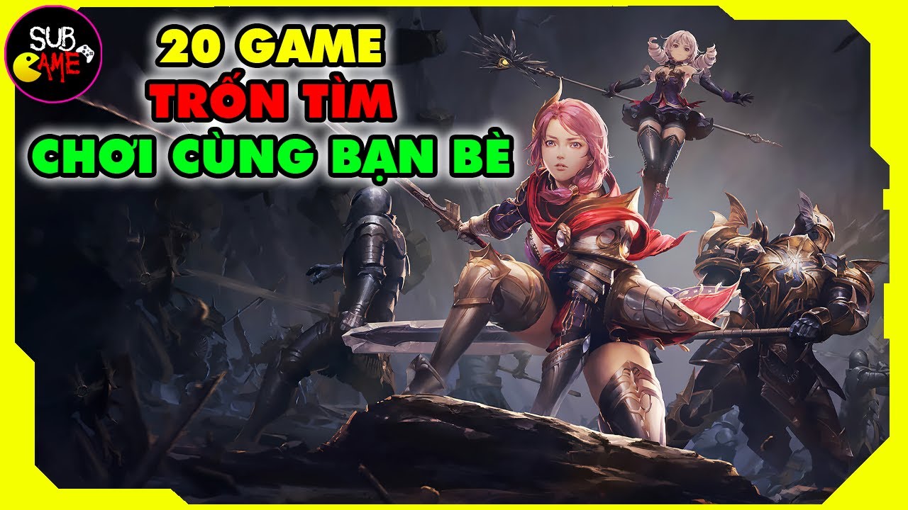 20 Game Trốn Tìm Chơi Cùng Với Bạn Bè | Sub Game - YouTube
