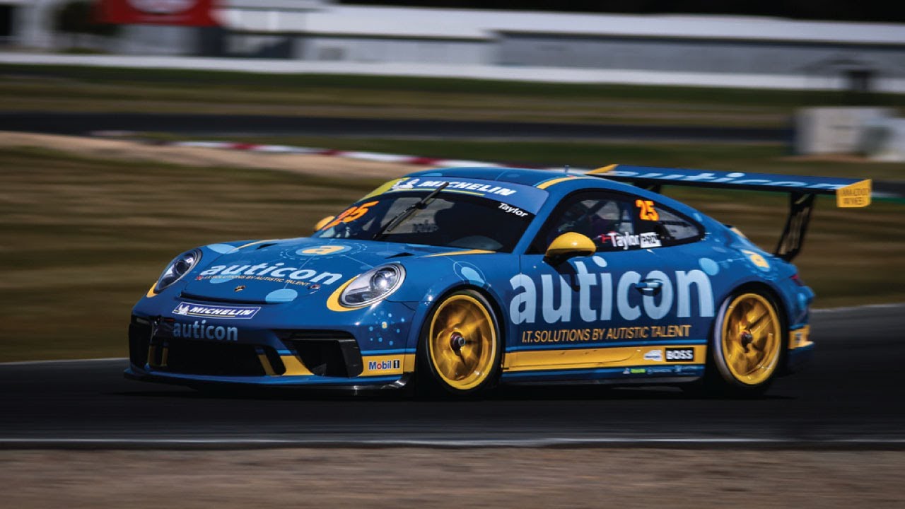 Car reveal - Autistic Porsche Sprint Cup driver Ben Taylor is ...
