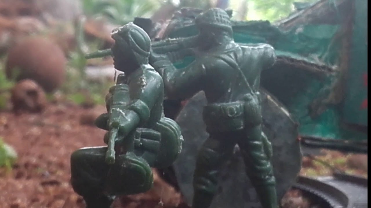 army men stop motion the new revolt denomos - YouTube