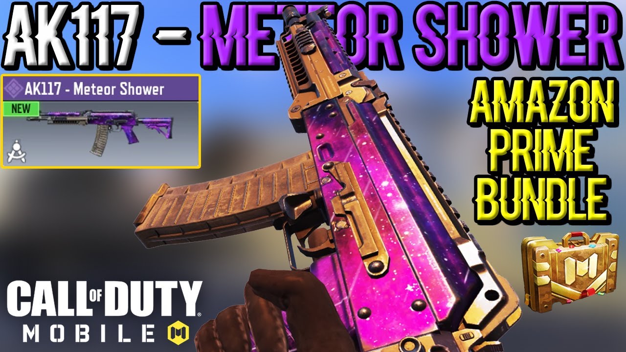 *FREE* AK117 METEOR SHOWER BLUEPRINT GAMEPLAY in COD MOBILE | Amazon ...