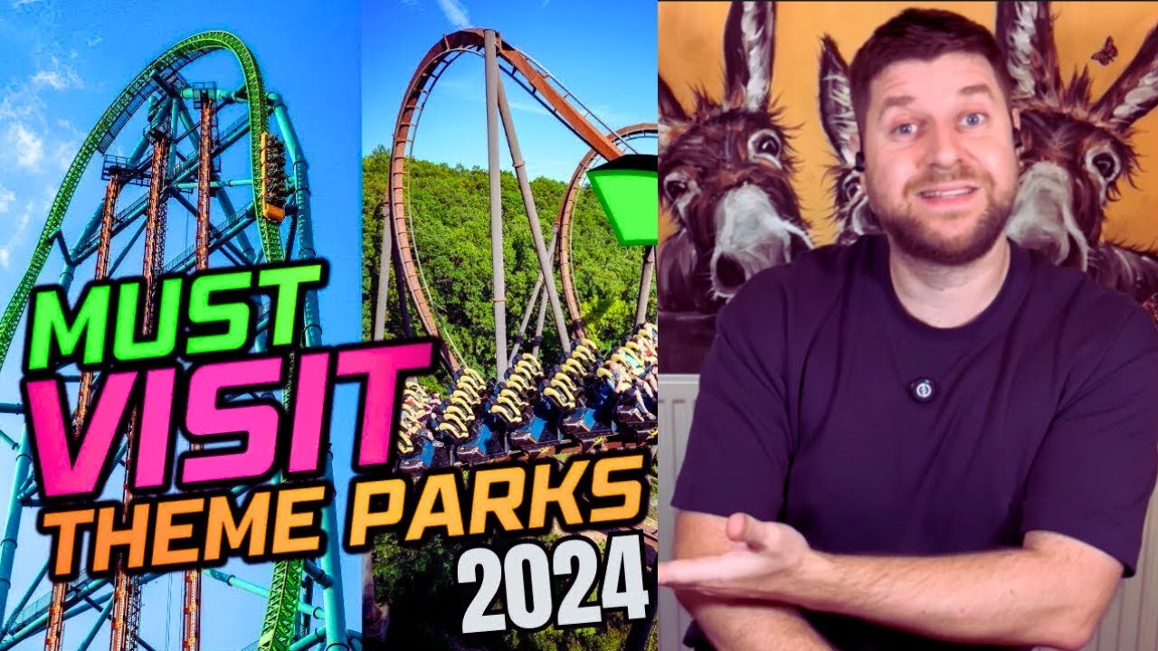 BRITS REACT | America's Must Visit Theme Parks 2024 | BLIND REACTION ...