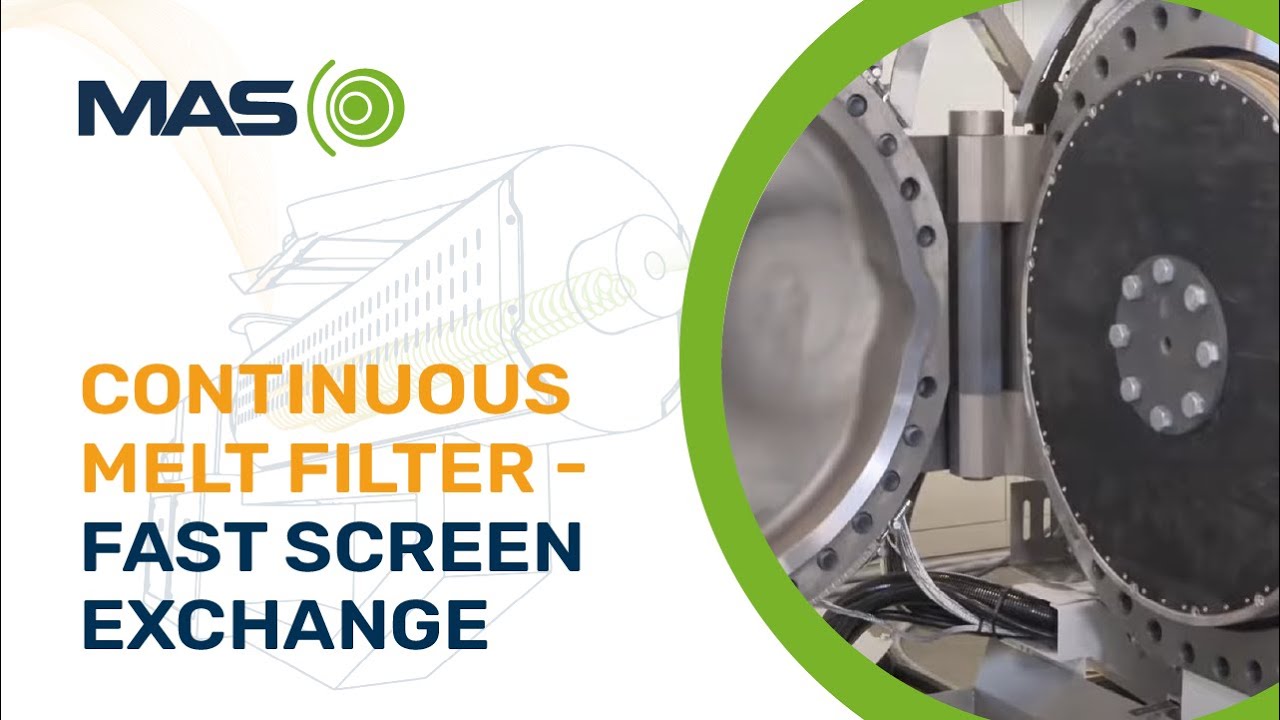 Continuous Melt Filter - Fast Screen exchange_english - YouTube
