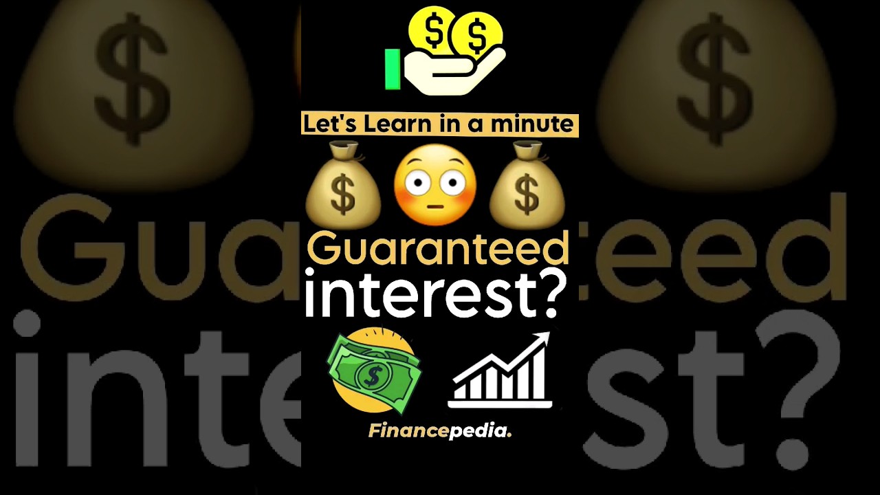 Guaranteed Interest?😱💰💯 - YouTube