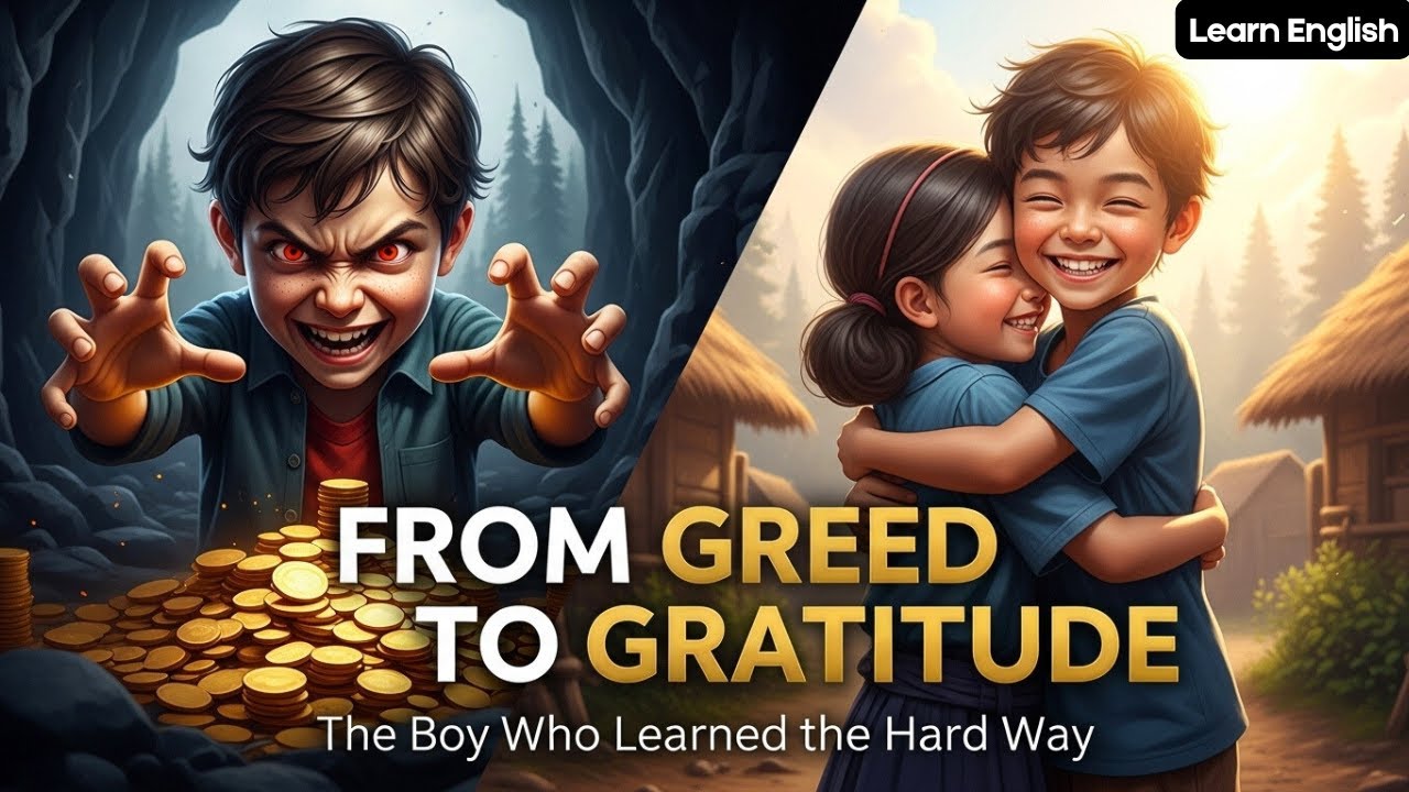 The Boy Who Learned the Price of Greed | Mindset Stories With Life ...