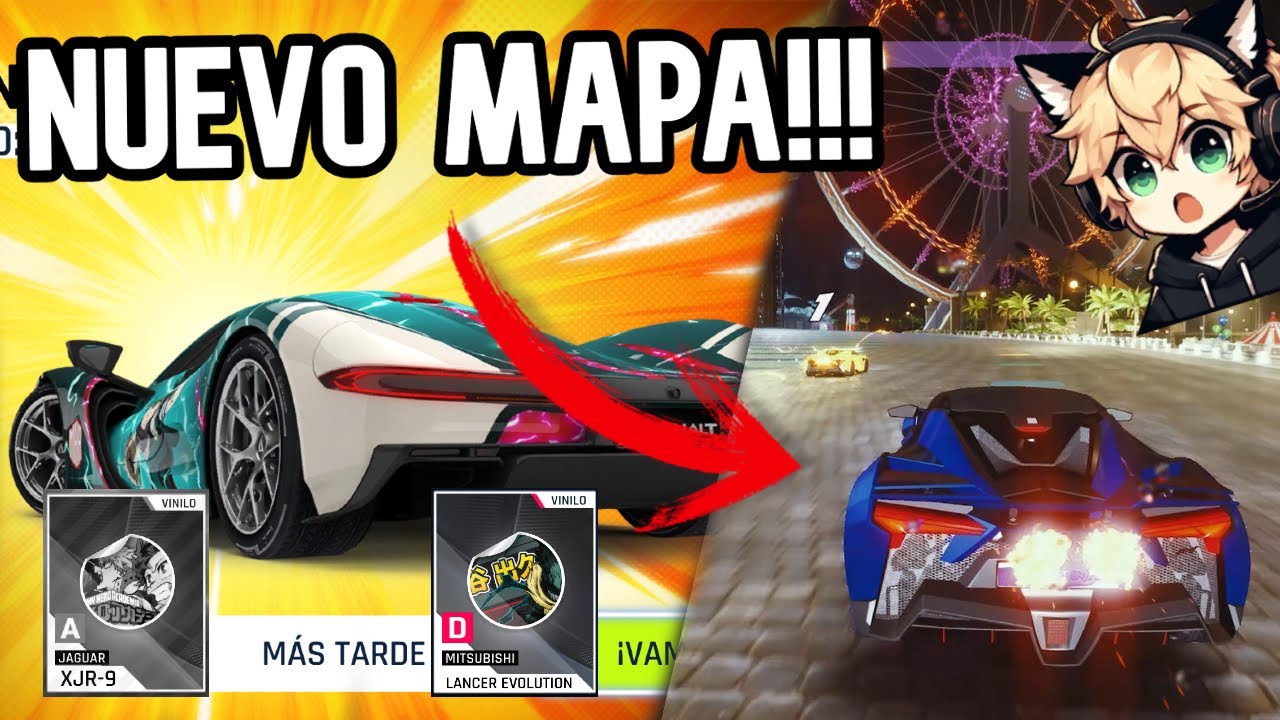 Nuevo mapa para Asphalt legends unite!!! Y Evento de My Hero Academia ...