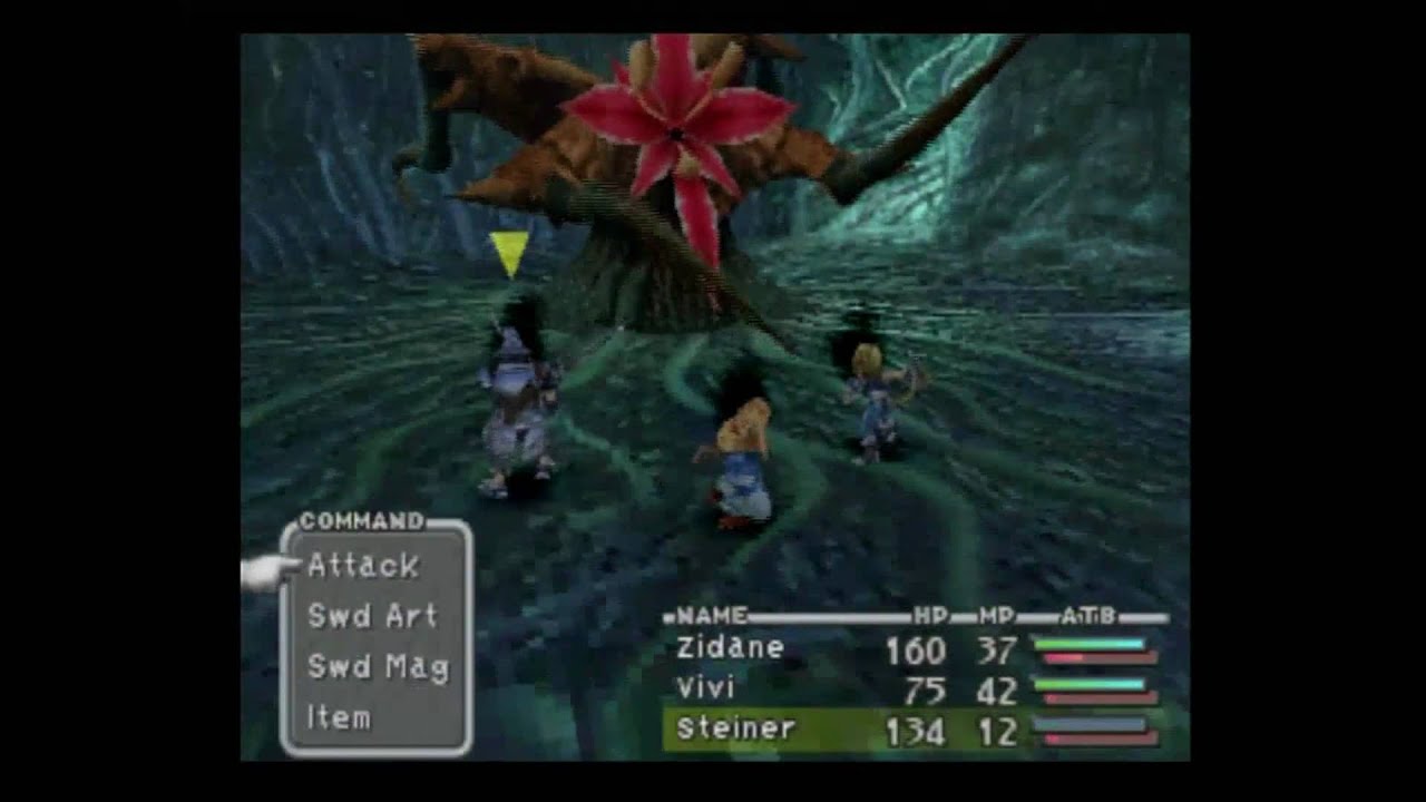 FINAL FANTASY IX Evil Forest and Boss Battle Plant Brain Part 2 - YouTube