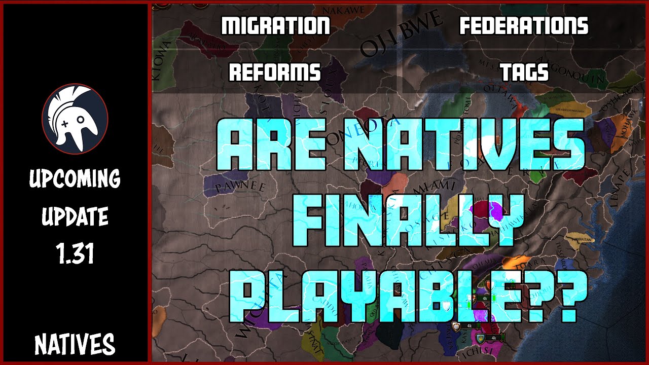 EU4 1.31 UPDATE | HUGE NATIVE TRIBES OVERHAUL! - YouTube