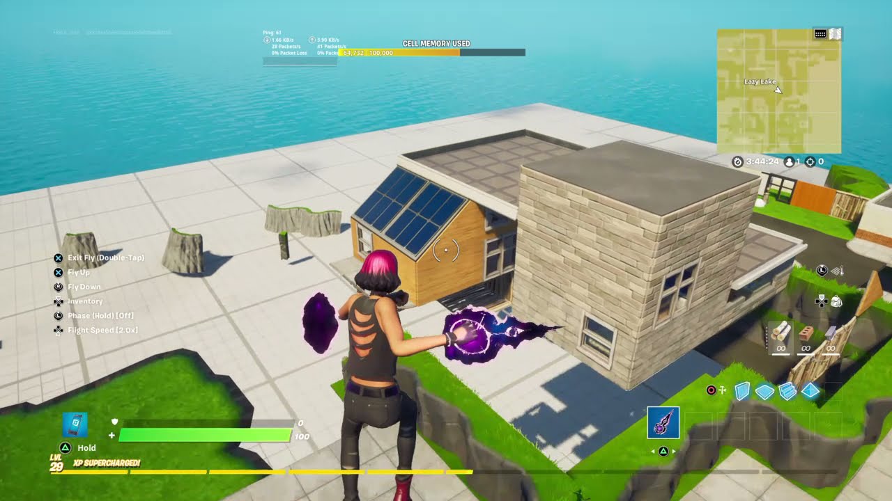 Fortnite creative | Lazy lake map - YouTube