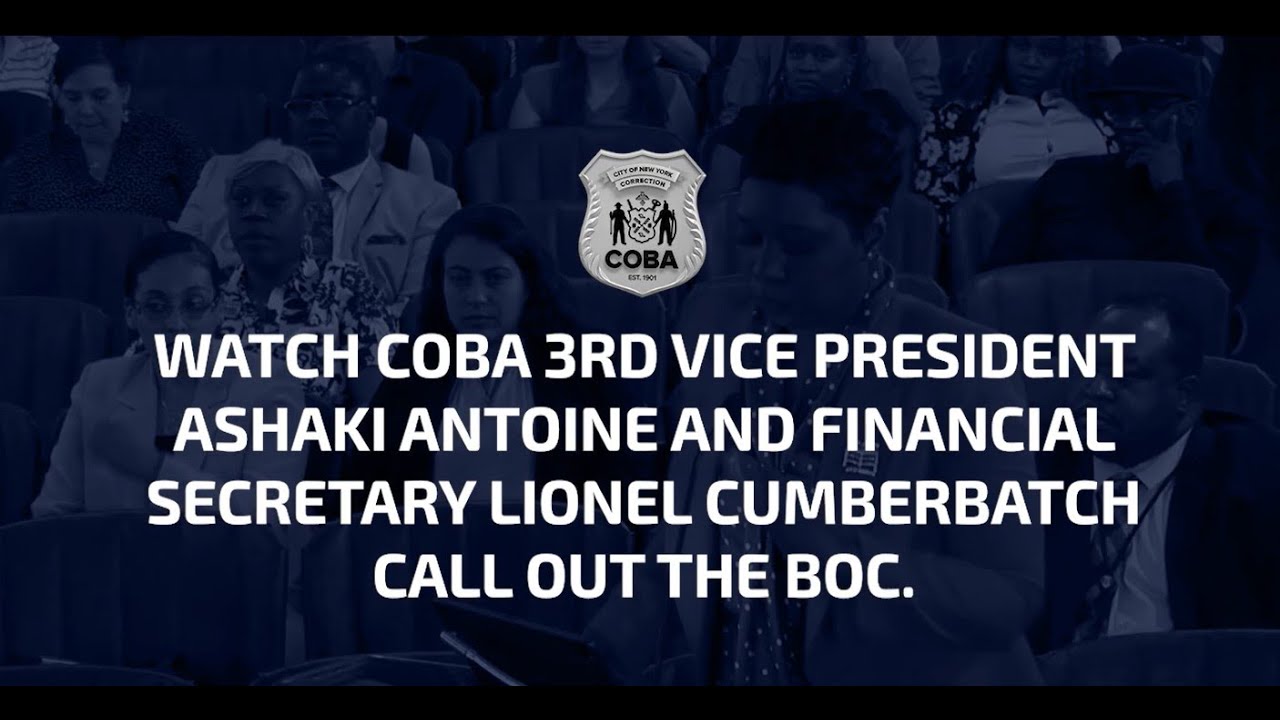 Watch COBA call out the BOC at 6/13/23 meeting - YouTube
