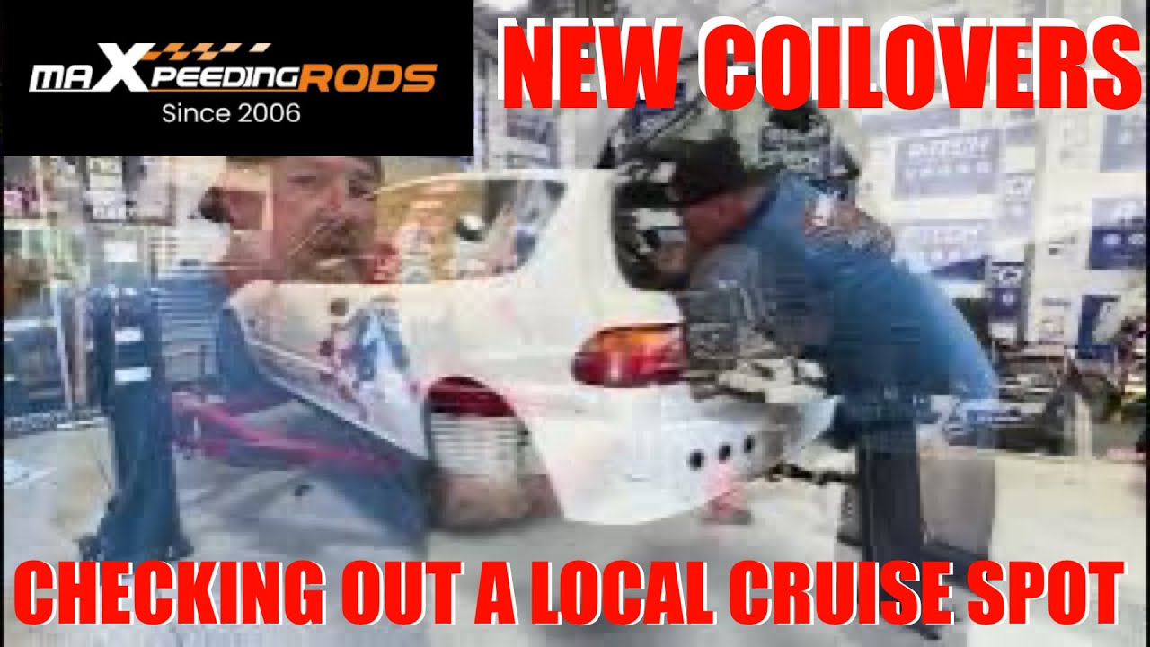 MY 700 HP CIVIC GETS NEW MAXSPEEDING RODS COILOVERS, AND WE GO CRUSING ...
