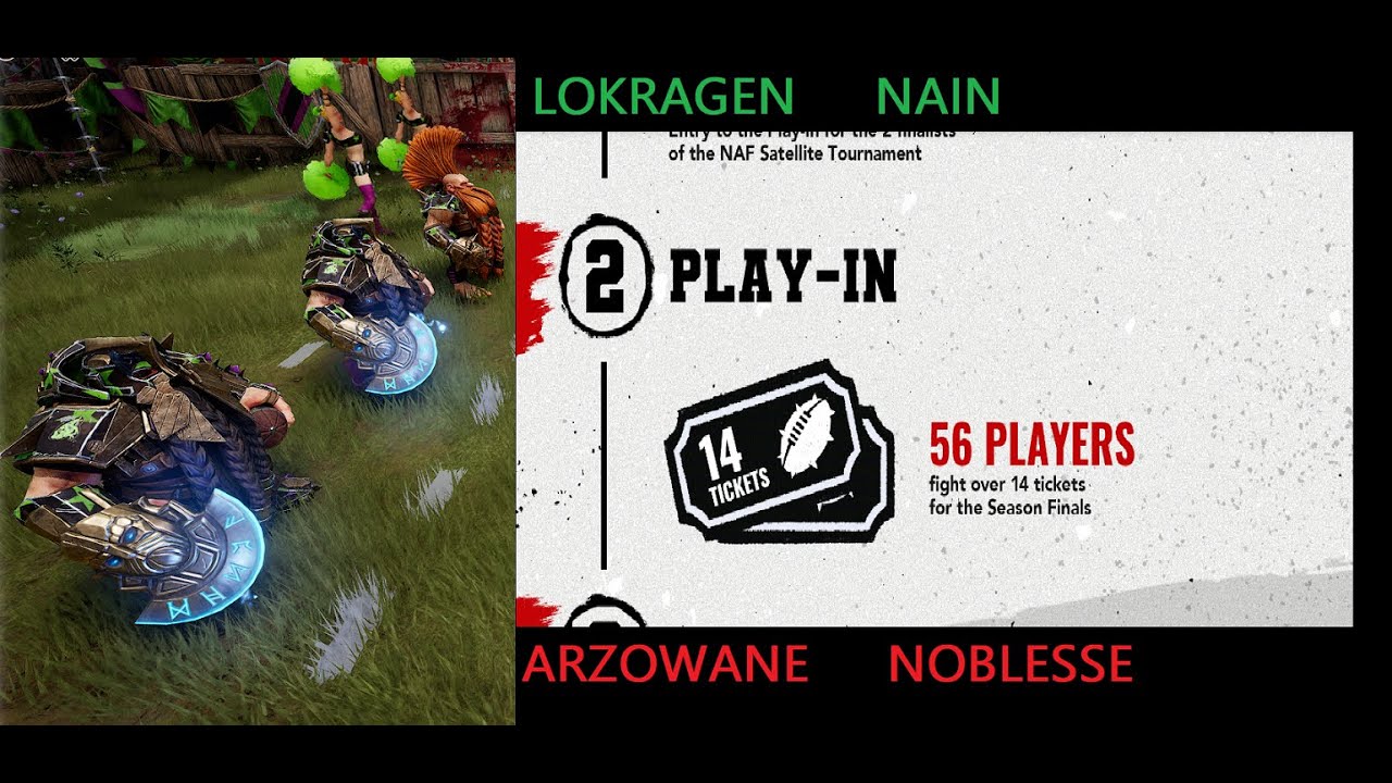 Match officiel play-off BB3 Nain vs Noblesse de Arzowane - YouTube