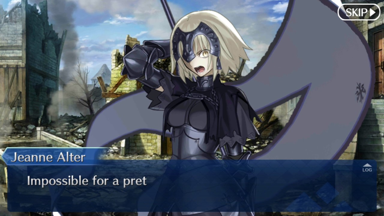 Fate Grand Order - Jeanne vs Jeanne Alter - YouTube