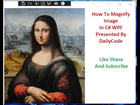 How To Magnify Image ||C#||WPF|| - YouTube