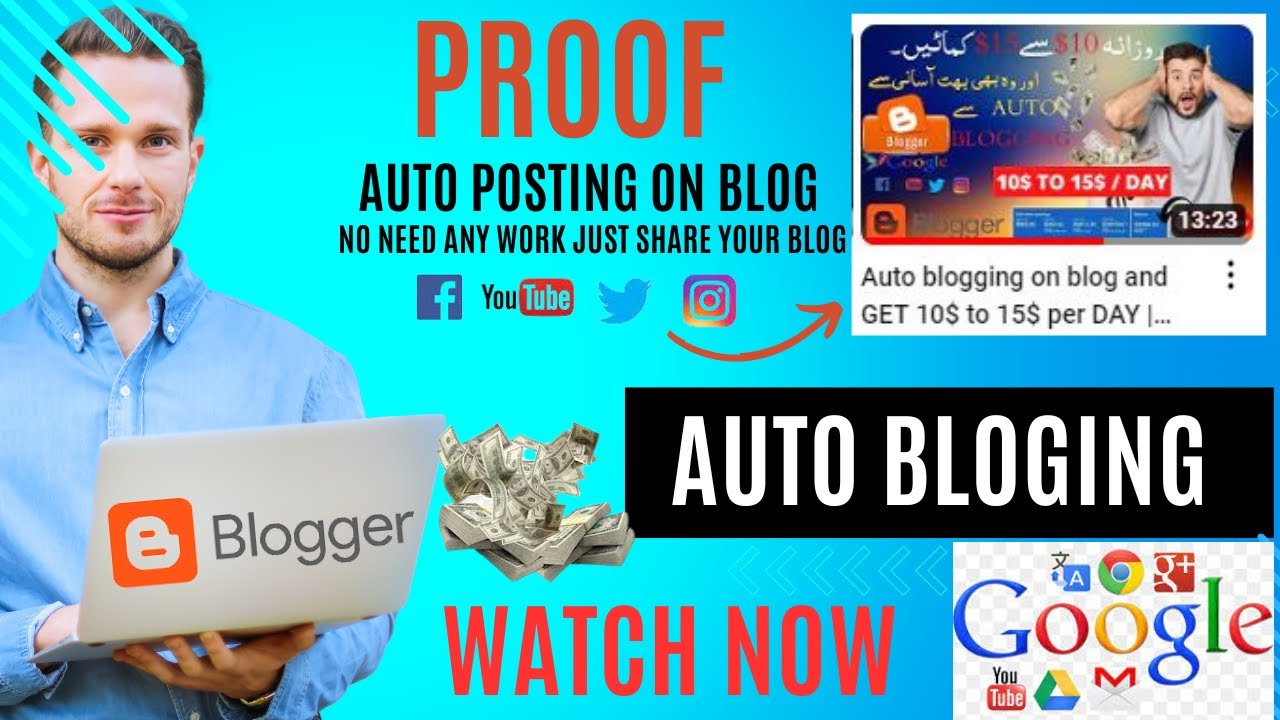 Proof Auto Posting On BLOG for auto bloging | Earn With Auto Bloging ...