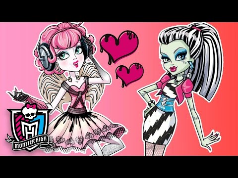 Monster High Brasil™ 💜💘Compilação do dia dos namorados💜💘Desenhos animados para crianças