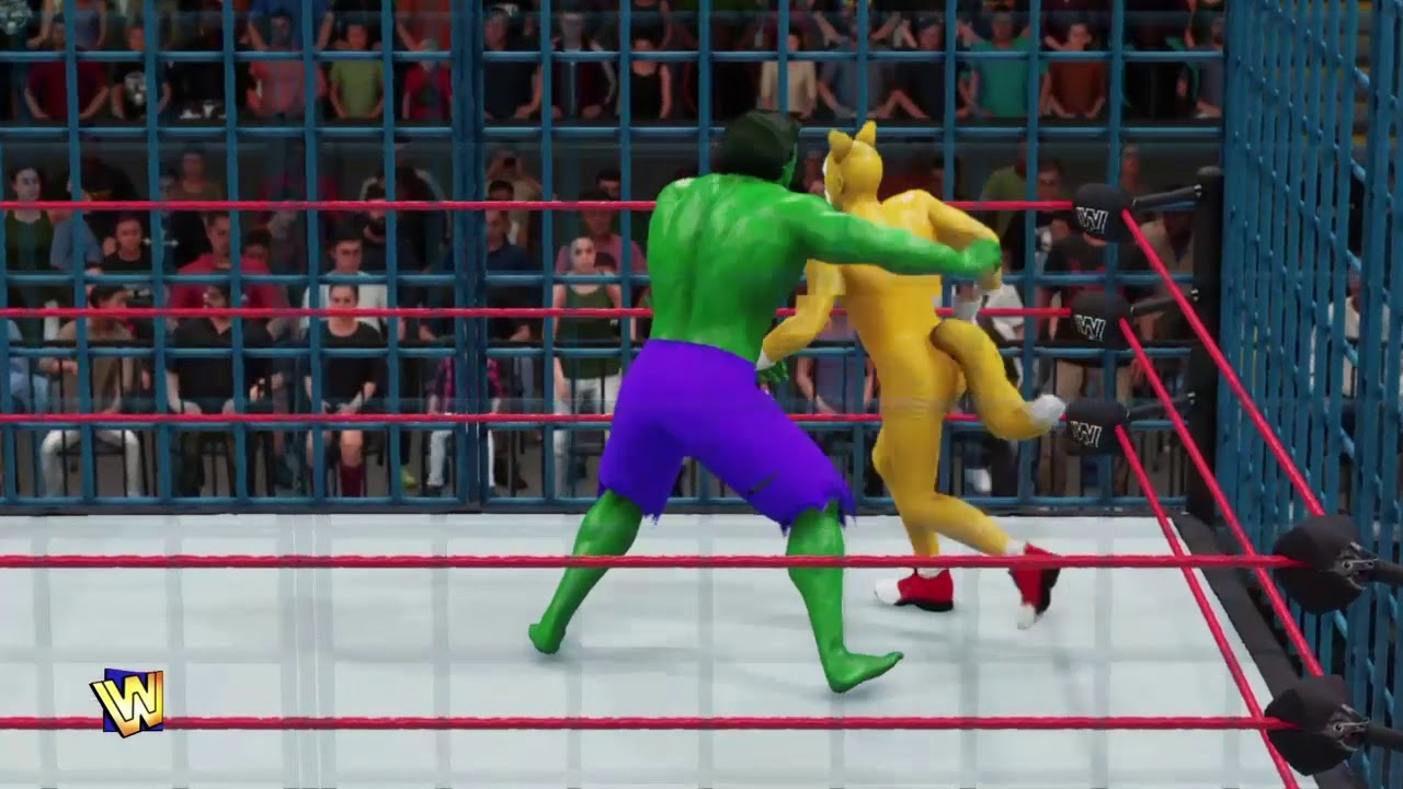 Tails vs. The Hulk in a Steel Cage Match (Old School Blue) - YouTube