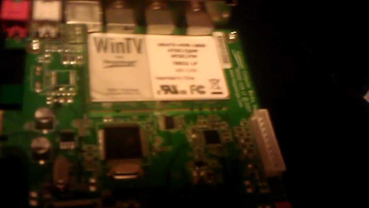 WinTV-HVR-1800 MCE White Box 1129 PCI-Express x1 Interface Tuner Card ...