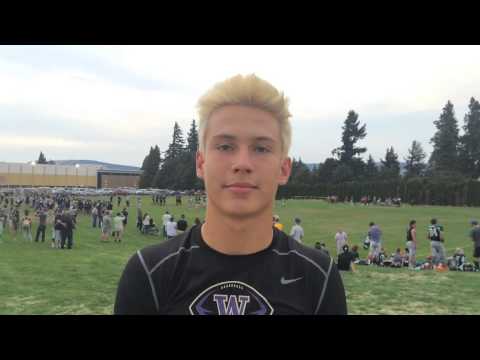 Summit quarterback John Bledsoe discusses 2015 Storm - YouTube