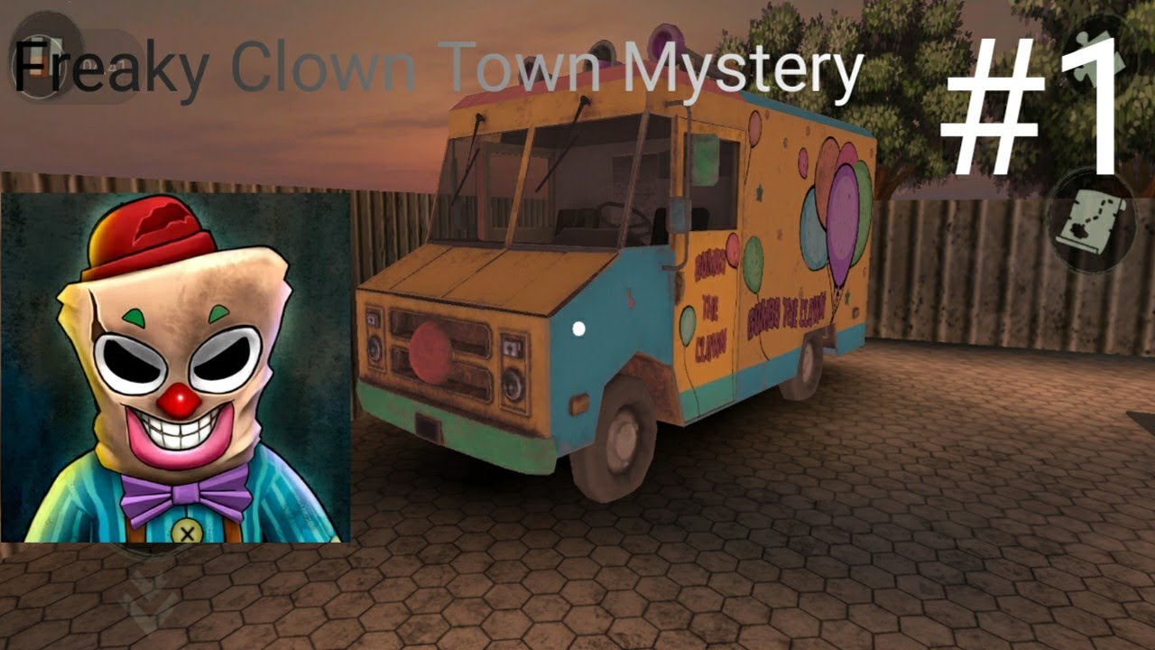 Saingan ice Scream Freaky Clown Town Mystery #1 - YouTube