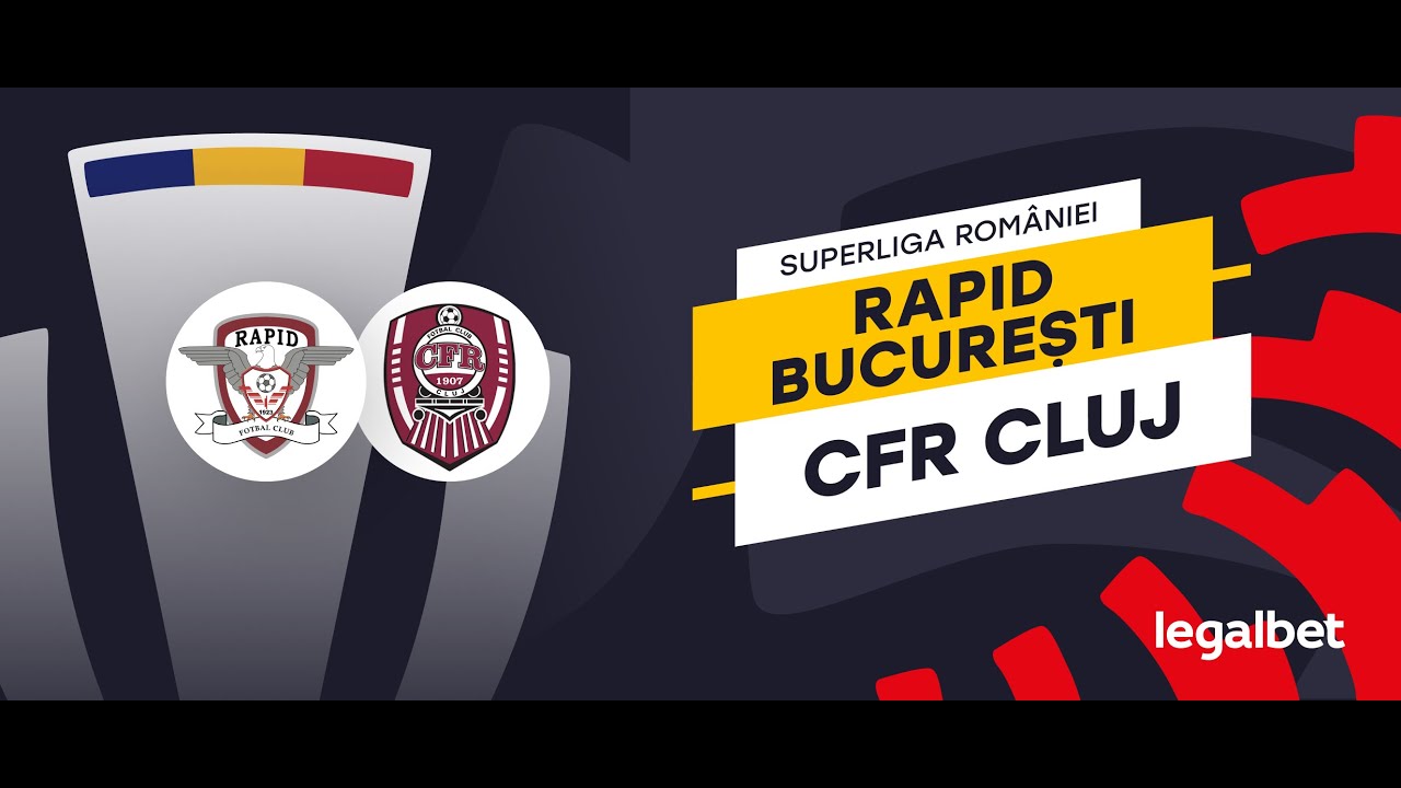 FC Rapid București vs FC CFR Cluj - Superliga - Playoff - 19.05.2025 ...