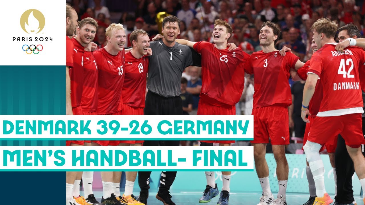 Denmark win gold in men's handball 🤾‍♂️ | Paris 2024 Highlights - YouTube