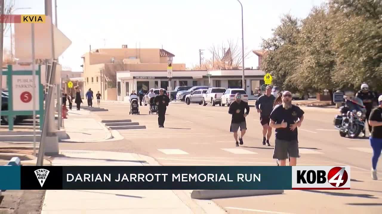 Loved ones honor fallen New Mexico State Police officer in memorial run ...