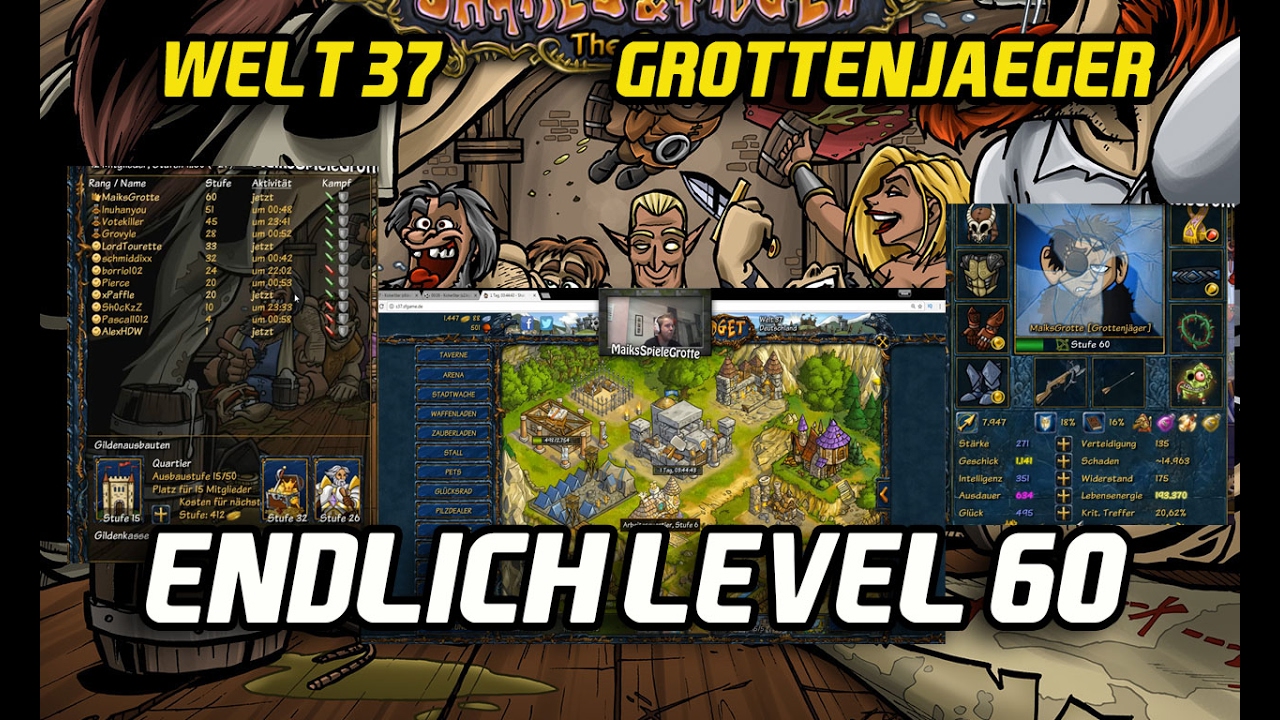 SFGame: Shakes & Fidget Endlich Level 60 [Deutsch] #009 #SFGame - YouTube