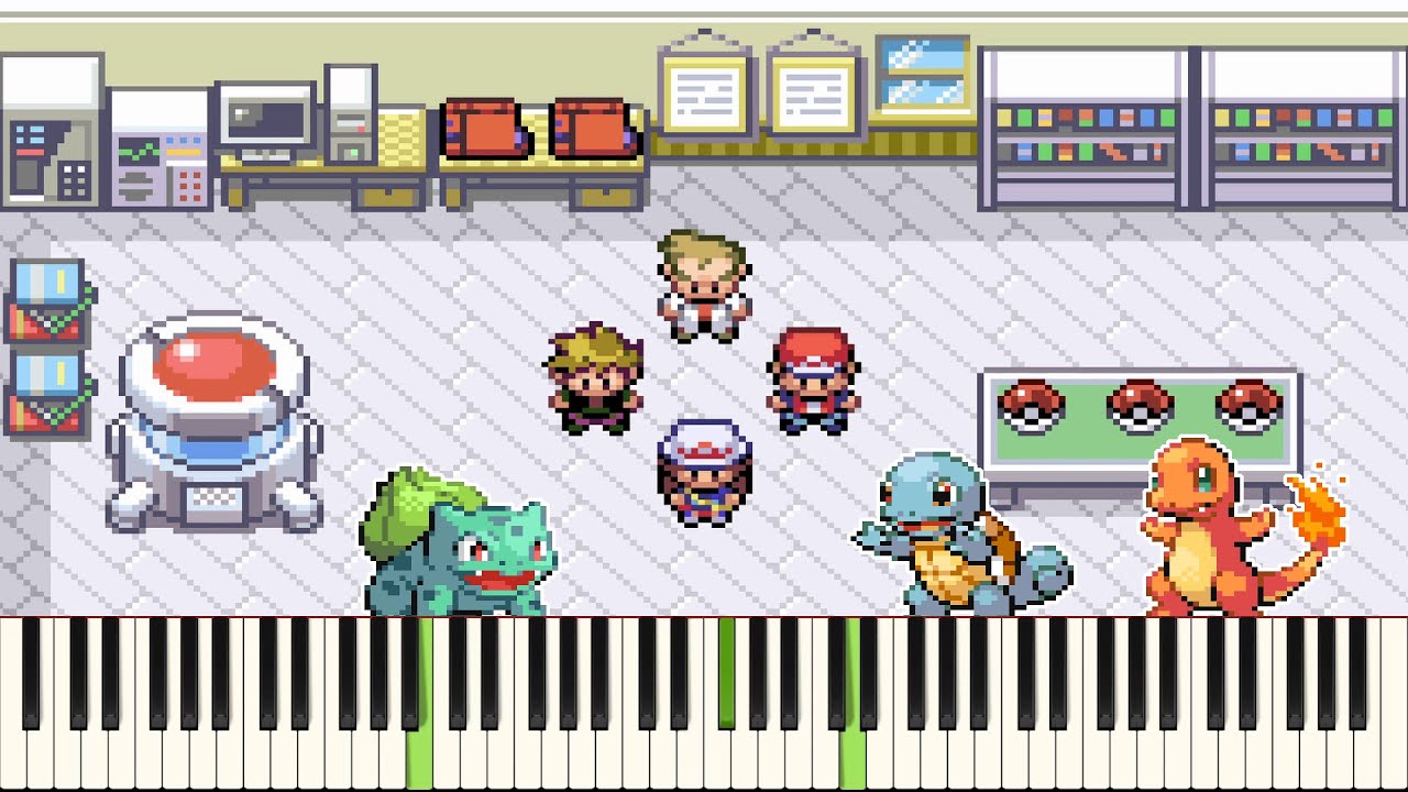 Professor Oak's Lab - Pokémon FireRed & LeafGreen OST - Piano & Cello ...
