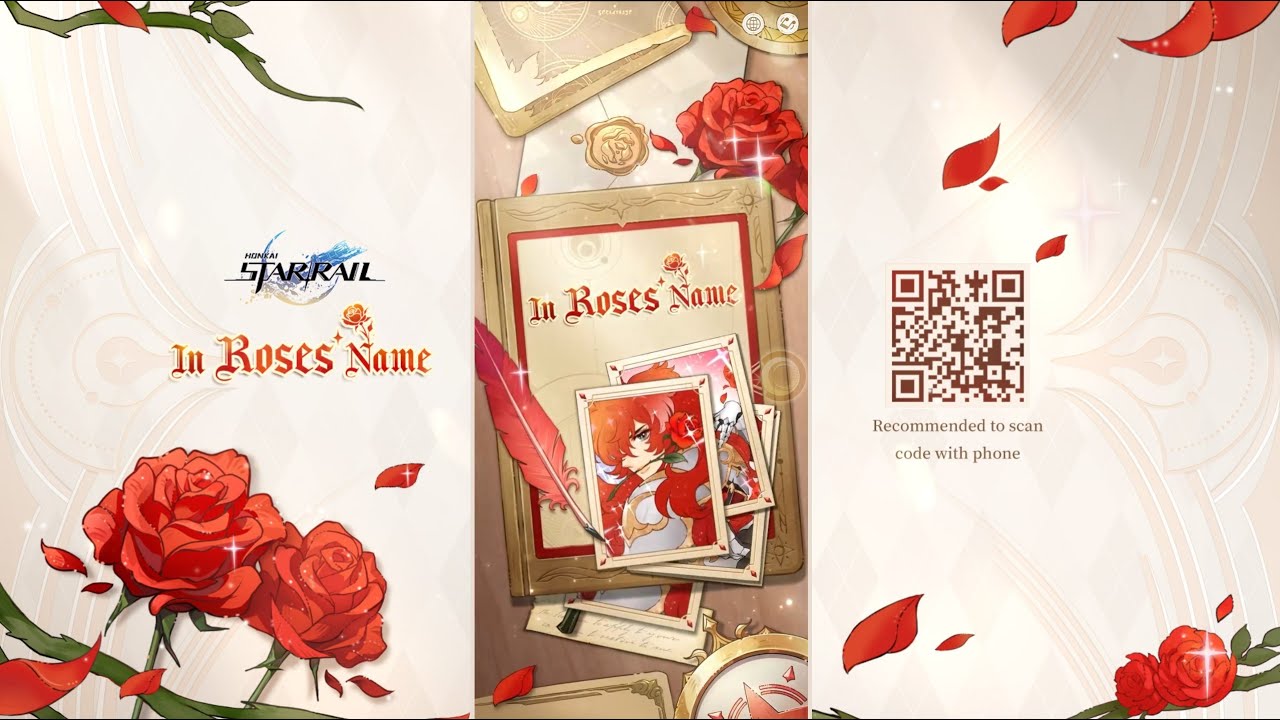 【HSR】 In Roses' Name - Honkai: Star Rail Web Event - YouTube