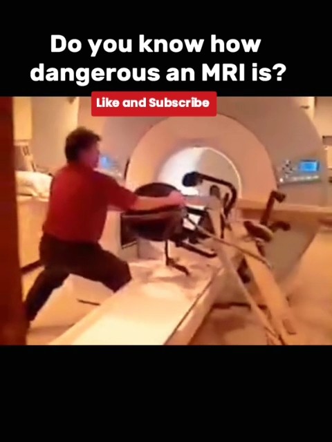 How Dangerous MRI Machine #shorts - YouTube