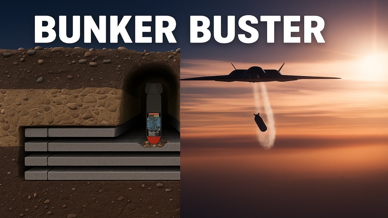 Bunker Buster Explained The Ultimate Deep Penetration Weapon - YouTube