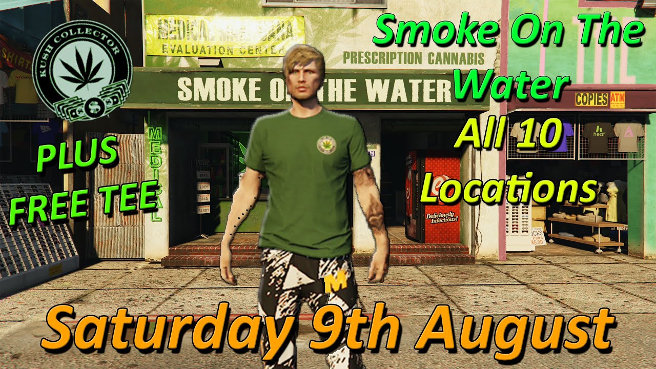 Smoke On The Water Daily Collectible, All 10 Locations - Saturday 9th ...