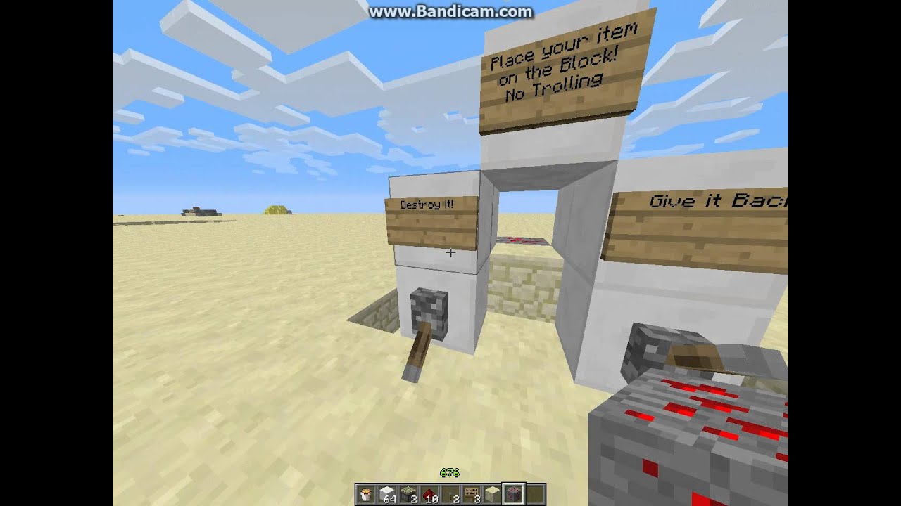 Minecraft Tutorial - Rubbish Disposal System (RDS) - YouTube