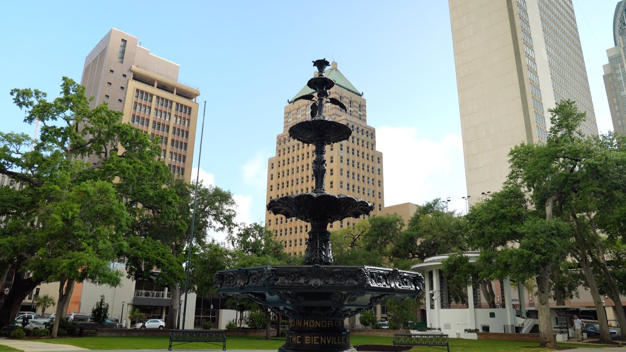 New and Improved Bienville Square! - YouTube