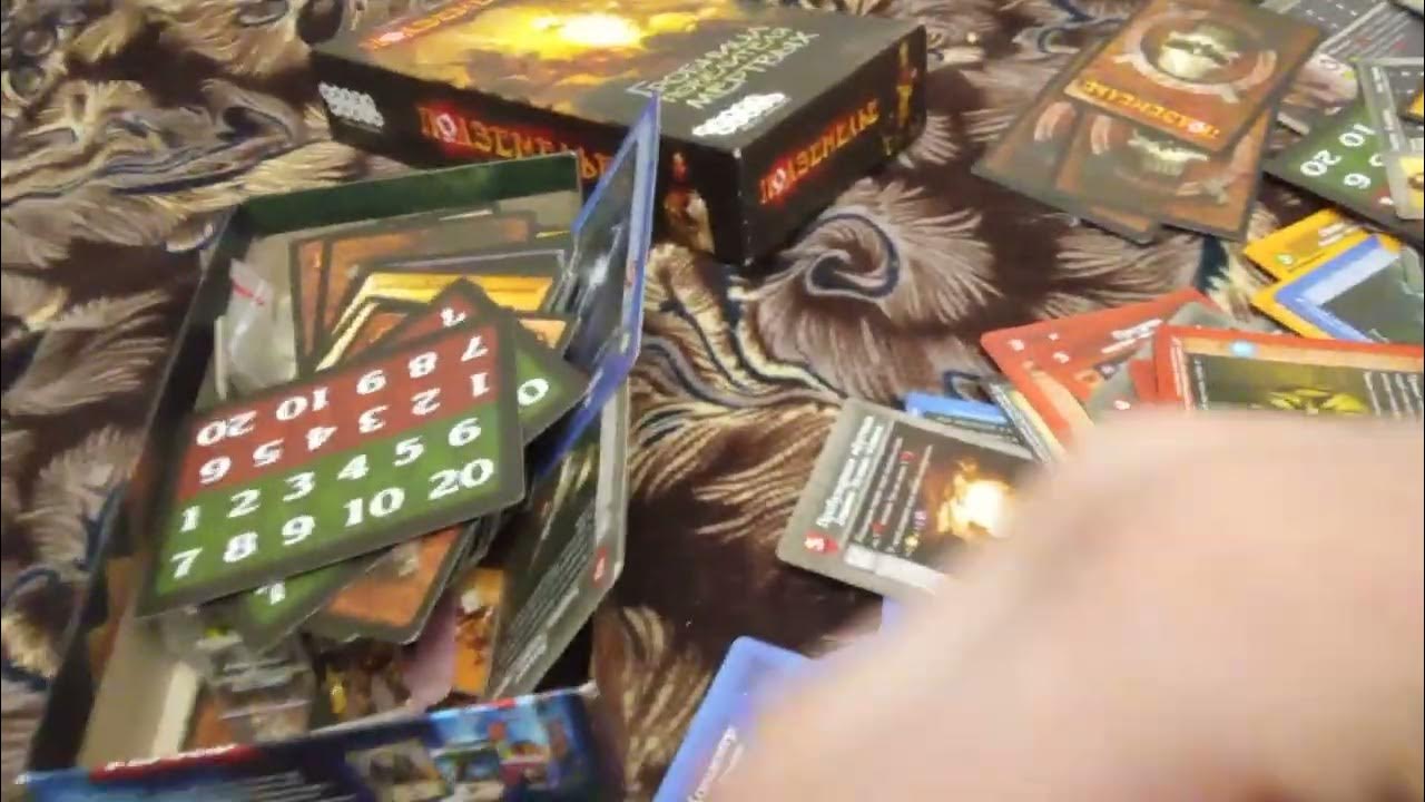 Подземелья настольная игра обзор - YouTube