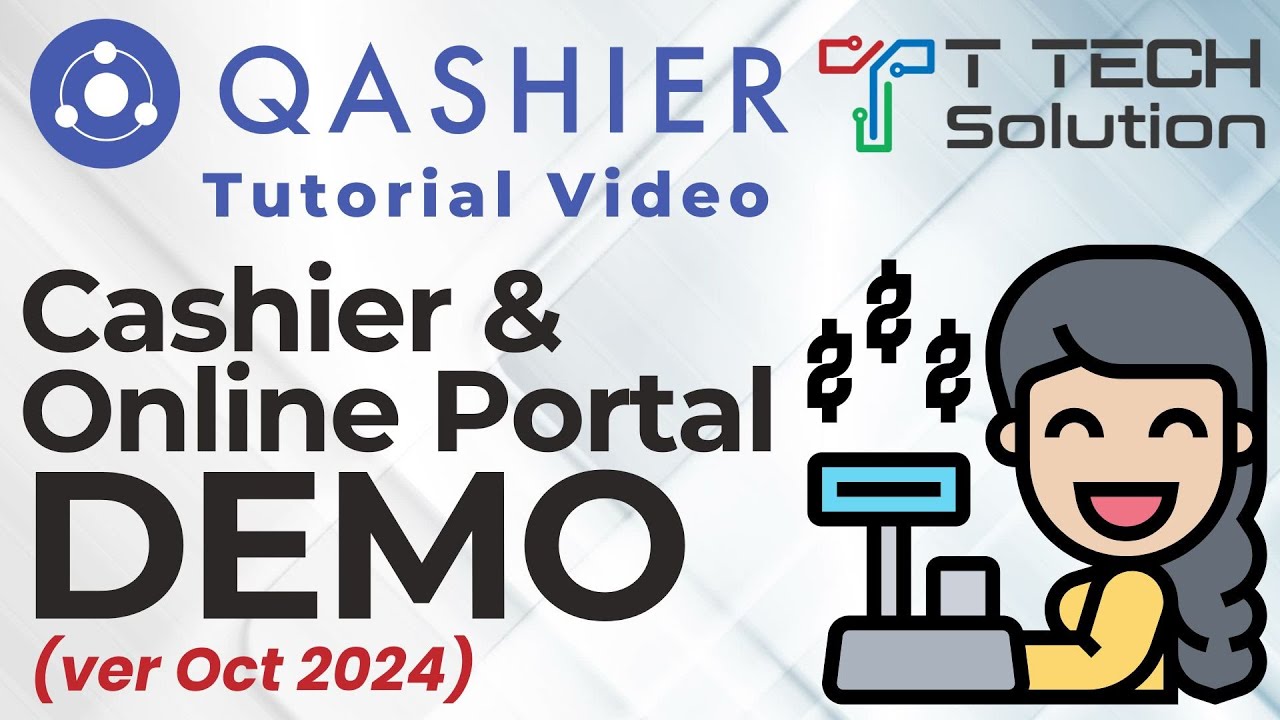 Cashier & Online Portal Demo (ver Oct 2024)| Qashier POS Tutorial Video ...