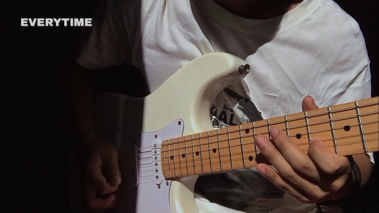 everytime - chen, punch (electric guitar cover) - YouTube