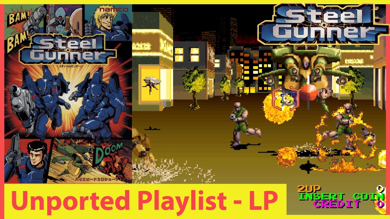 Point Blank NO! Steel Gunner! Namco's Legit Amazing Arcade Light Gun ...