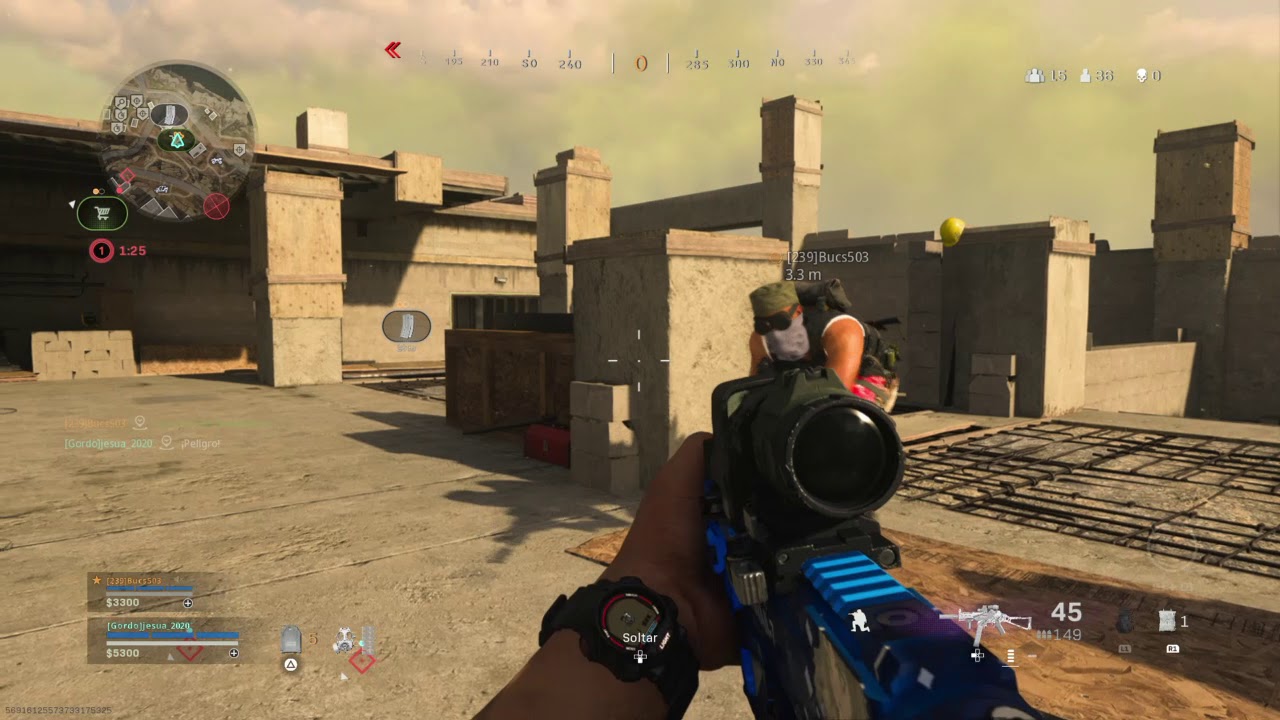 Jugando call of duty warzone primera vez - YouTube